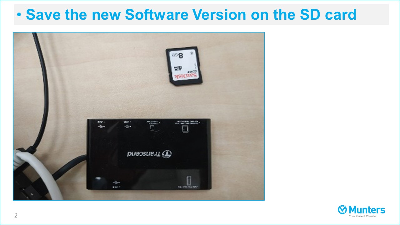 Platinum - Software Update – Munters